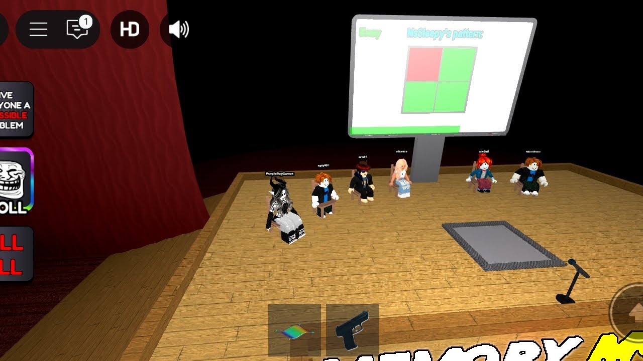 Memory murder roblox - YouTube