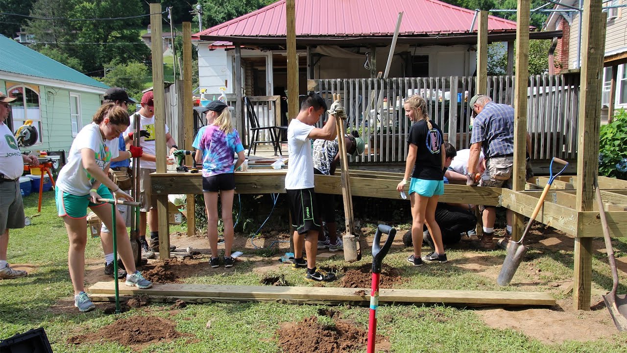 Workcamps - Home Repair | Group Mission Trips - YouTube