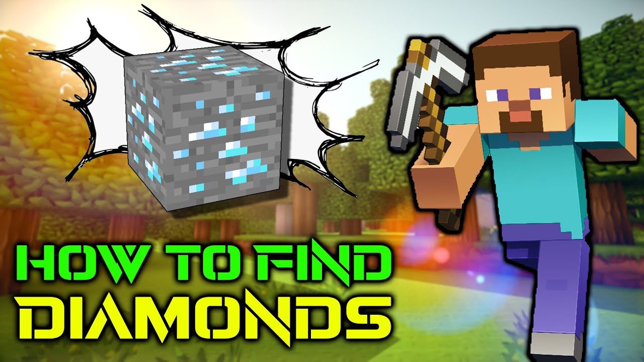 Where to Find Diamonds in Minecraft - YouTube