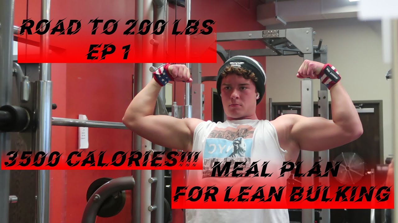 ROAD TO 200 LBS LEAN BULKING - YouTube