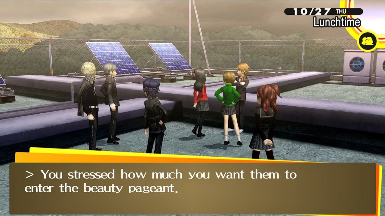[Persona 4 Golden] NG+ #112 [Beauty Pageant contestants] - YouTube