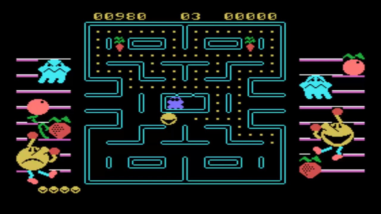 HANIMEX RAMESES OCEANIA PLAYING CRAZY CHICKY PACMAN PAC MAN CLONE ...