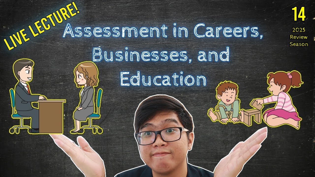 LIVE LECTURE - Assessment in IO and Educational Setting - YouTube