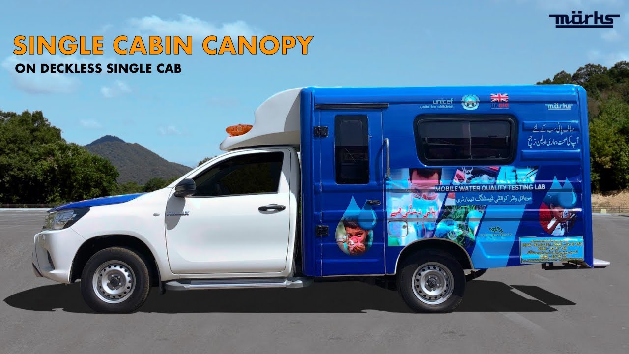 Single Cabin Canopy | Toyota Deckless Single Cabin | Ready for delivery ...