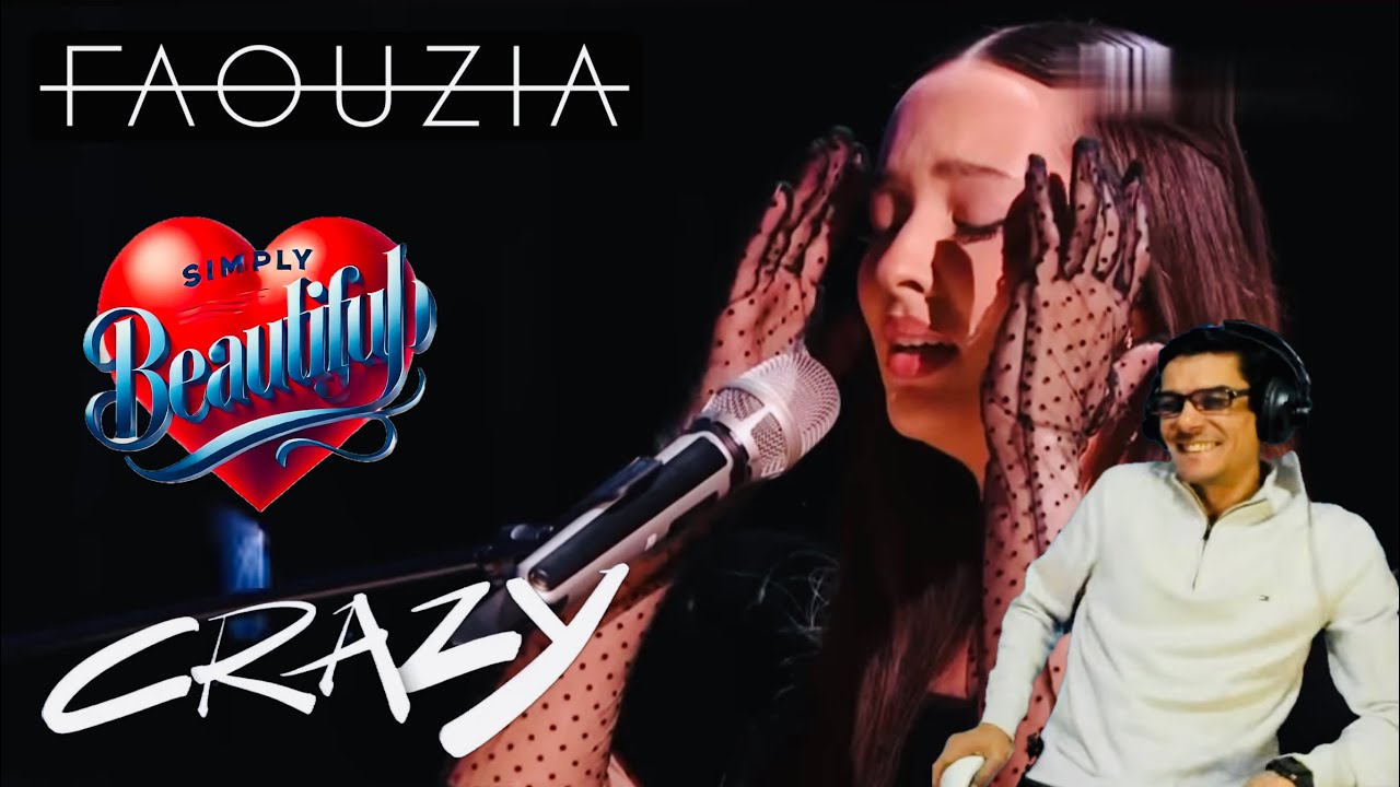 FIRST TIME HEARING FAOUZIA - CRAZY - SINGER 2024 - LIVE | UK SONG ...