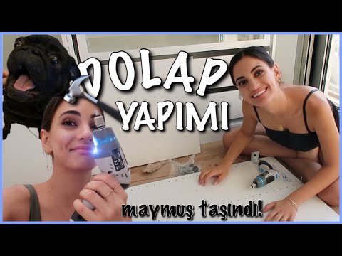 DEVASA KIYAFET DOLABI KURDUM🔨  Bilirkişi Eve İlk Kez Geldi😁 | MELOG