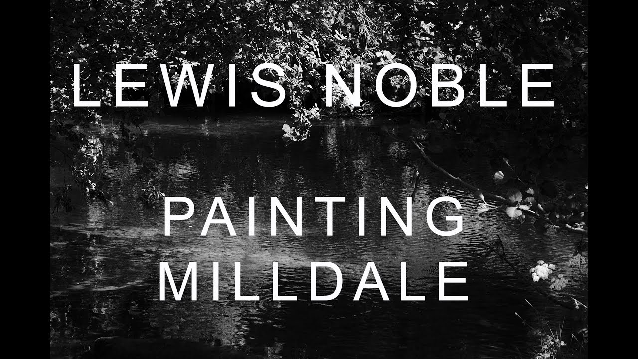 LEWIS NOBLE - Sketching at Milldale during a painting workshop - YouTube