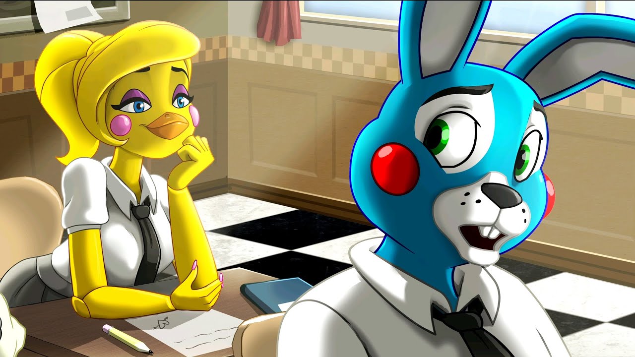 Caught Simping at FNaF High School – Toy Chica and Bonnie as Students ...