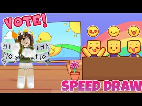 ИГРАЮ В SPEED DRAW!!Roblox Speed draw - YouTube