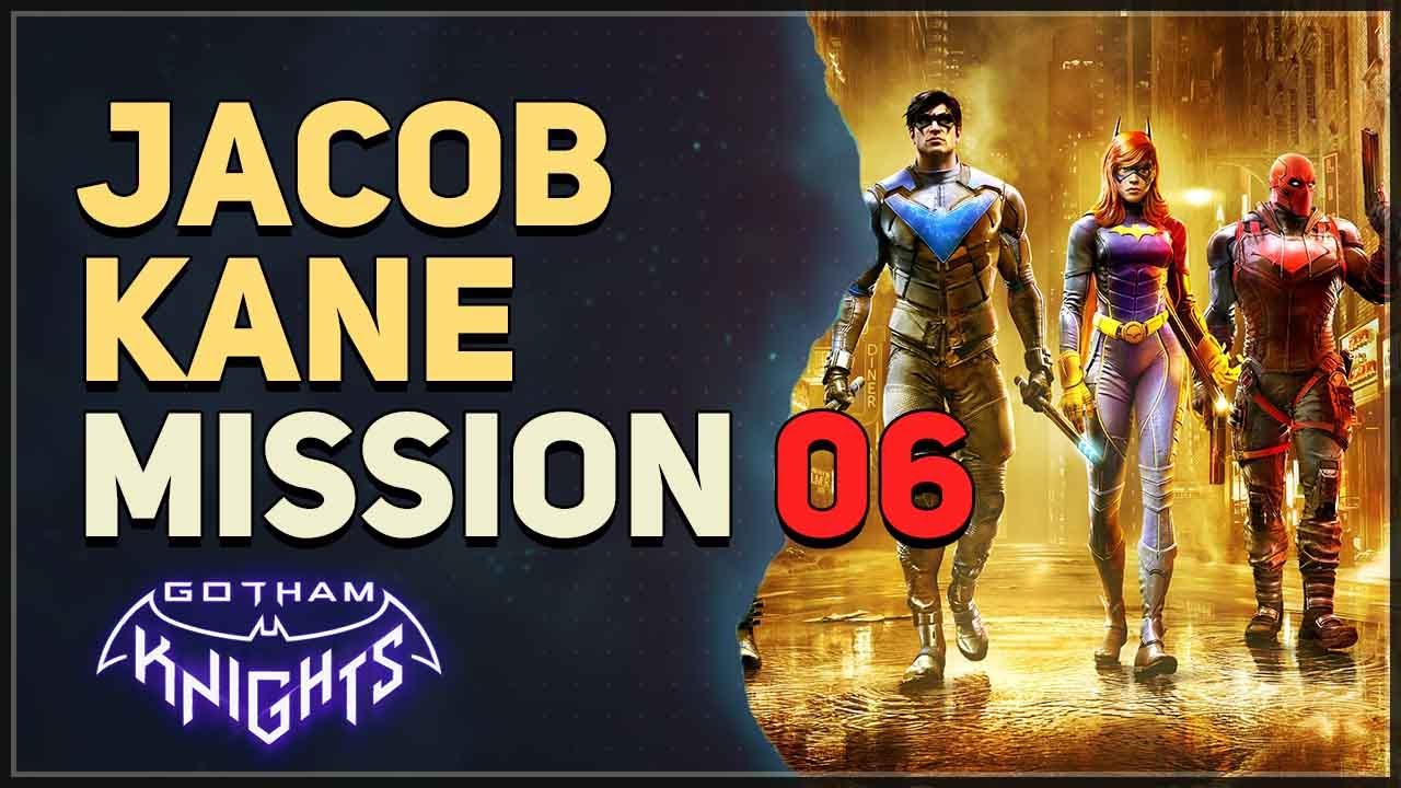 Jacob Kane Gotham Knights - YouTube