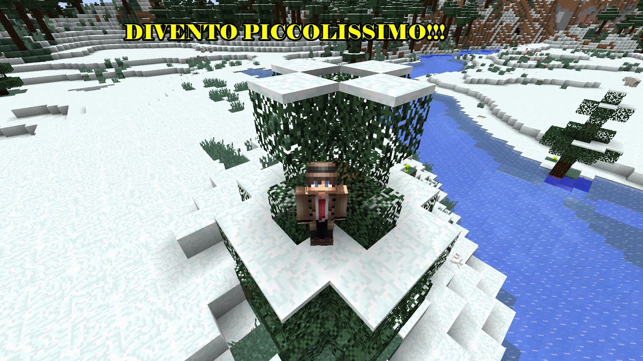 La mod per CAMBIARE GRANDEZZA su MINECRAFT! / Minecraft Chiseled Me mod ...