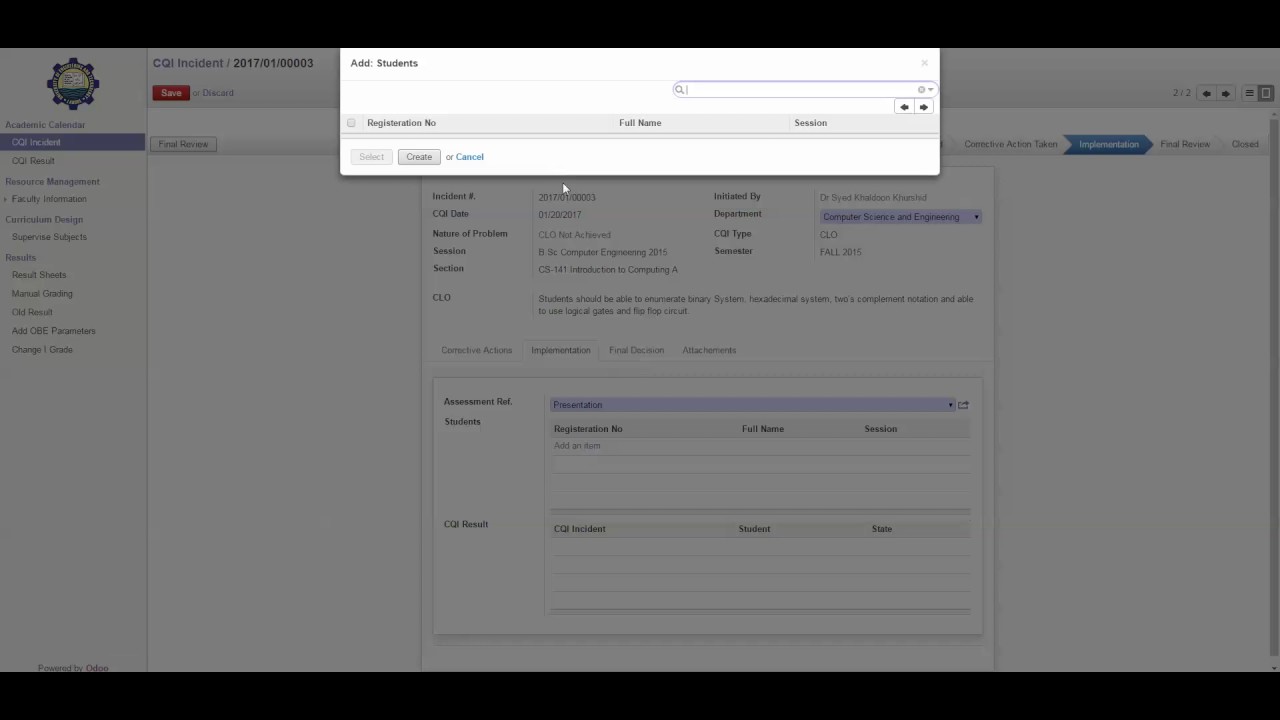How to record a Continuous Quality Improvement (CQI) Incident? - YouTube