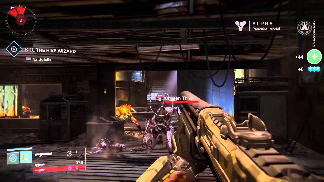 Destiny Alpha First Mission on Legend Difficulty - YouTube