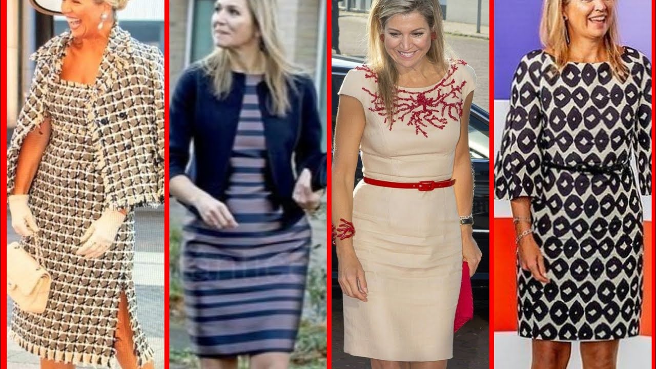 Queen maxima Beautiful bodycone dress designs and beautiful collection ...