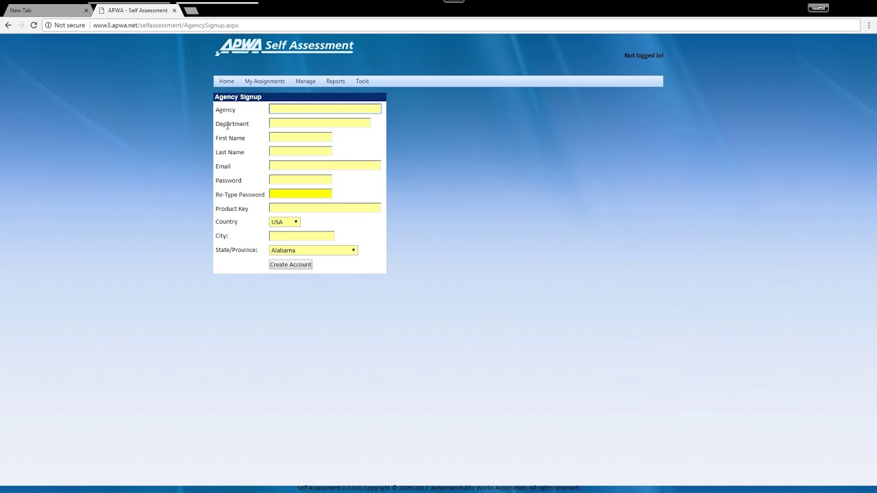 Self-Assessment Software Tutorial: Keycode - YouTube