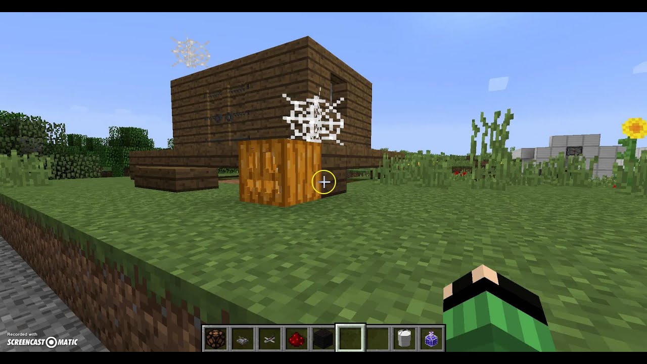 How to make a tv in minecraft UPDATED - YouTube