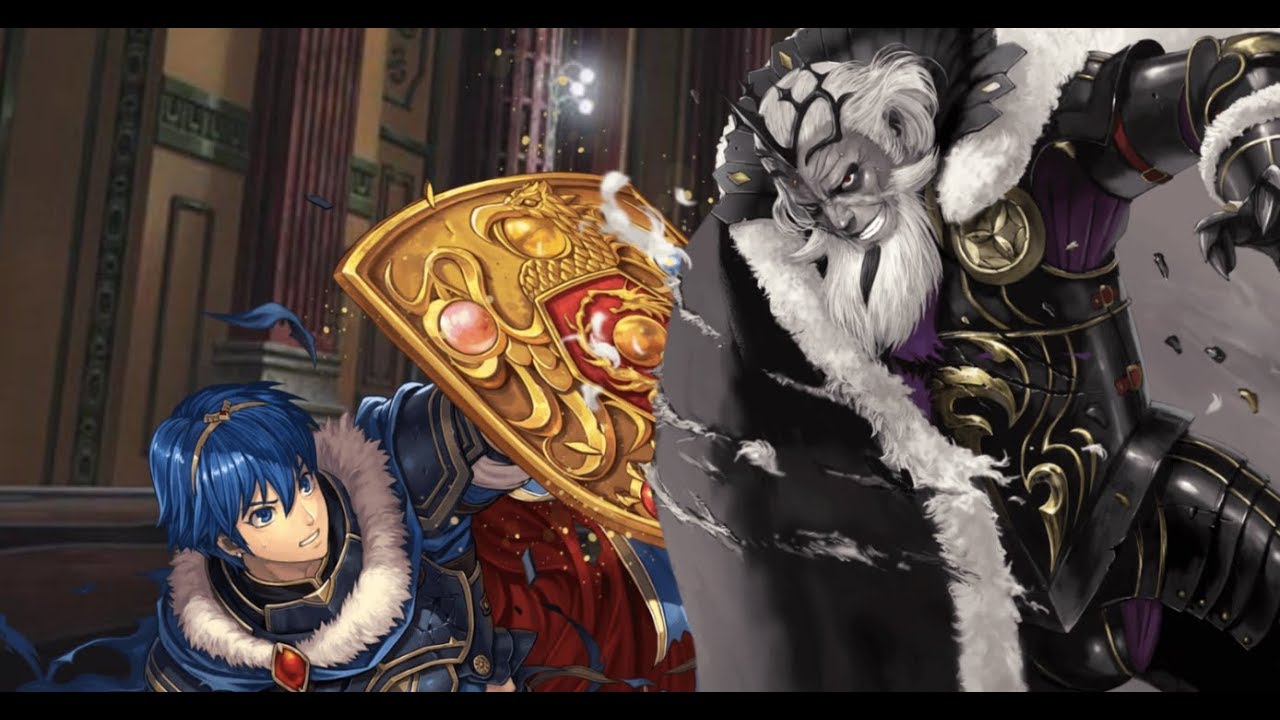 Infernal Legendary Marth: Garon True Solo - YouTube