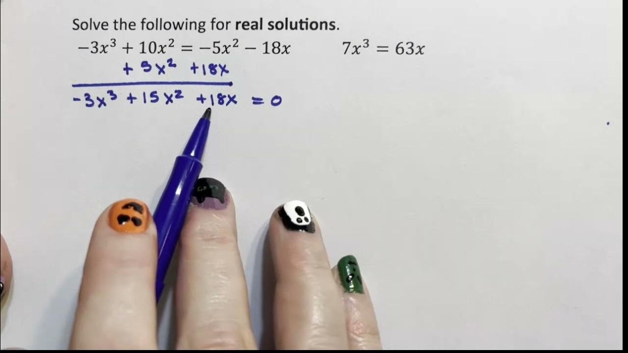Solving Higher Order Polynomials - YouTube
