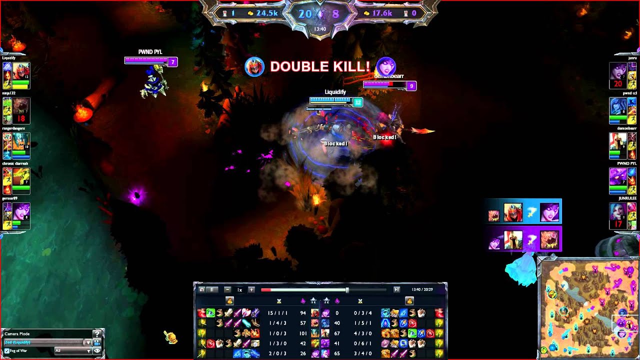 Nightmare League of Legends Map - YouTube