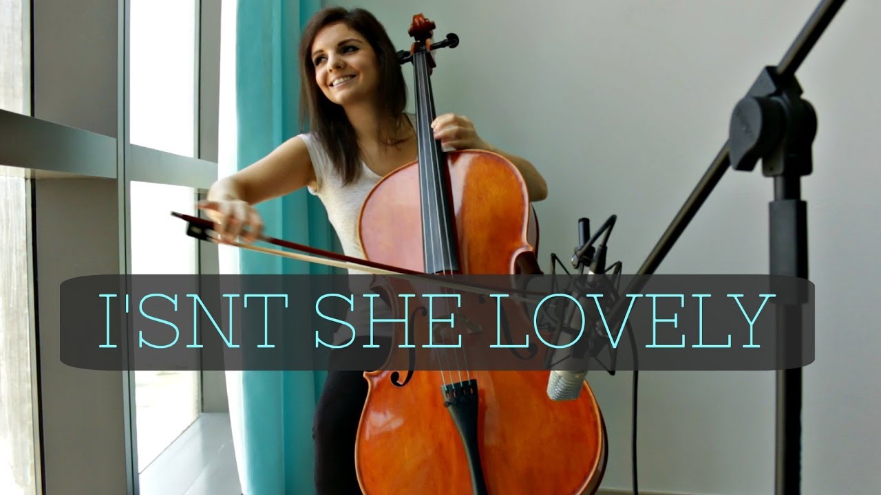 Stevie Wonder - Isn't She Lovely (Cello Cover by Vesislava) - YouTube