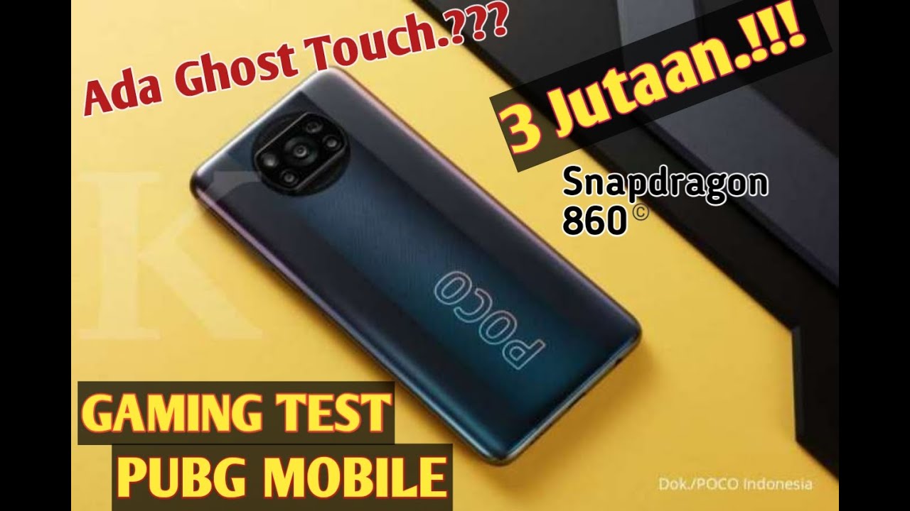 POCO X3 PRO GAMING TEST PUBG MOBILE - YouTube