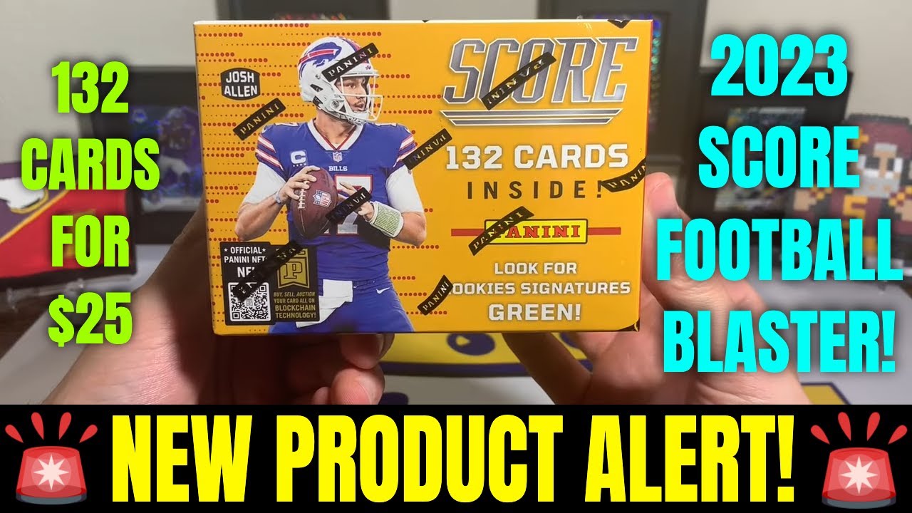 *🚨FIRST LOOK - 2023 SCORE FOOTBALL BLASTER BOX🚨* We Hit A Rookie ...