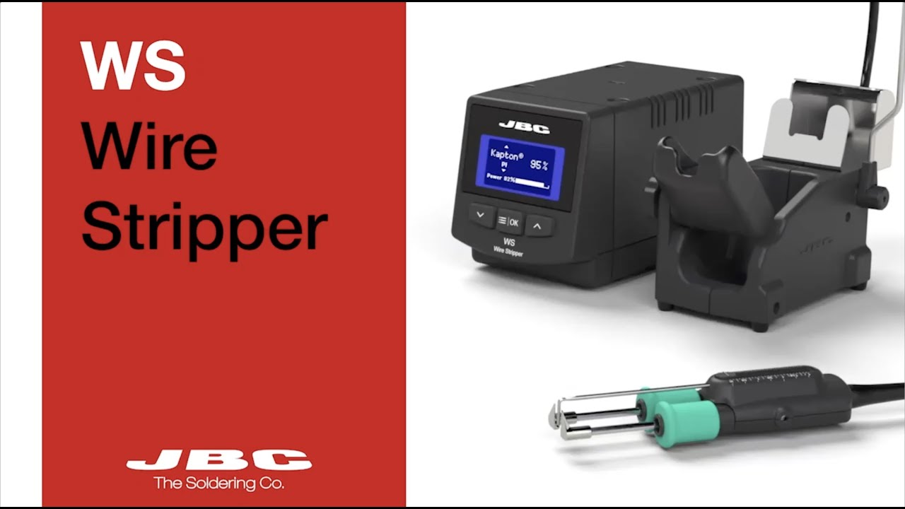 WS High-Temperature Wire Stripper Station - YouTube