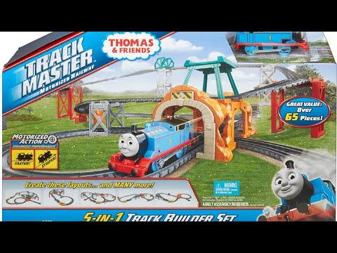 5 in 1 TRACK BUILDER SET | Thomas & Friends Walking Bridge Motorized ...
