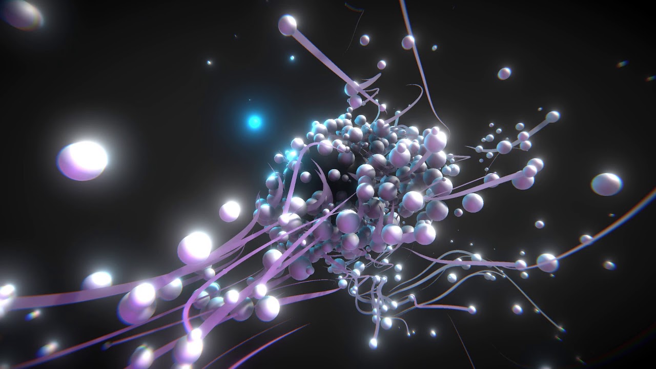 Particle ball - YouTube