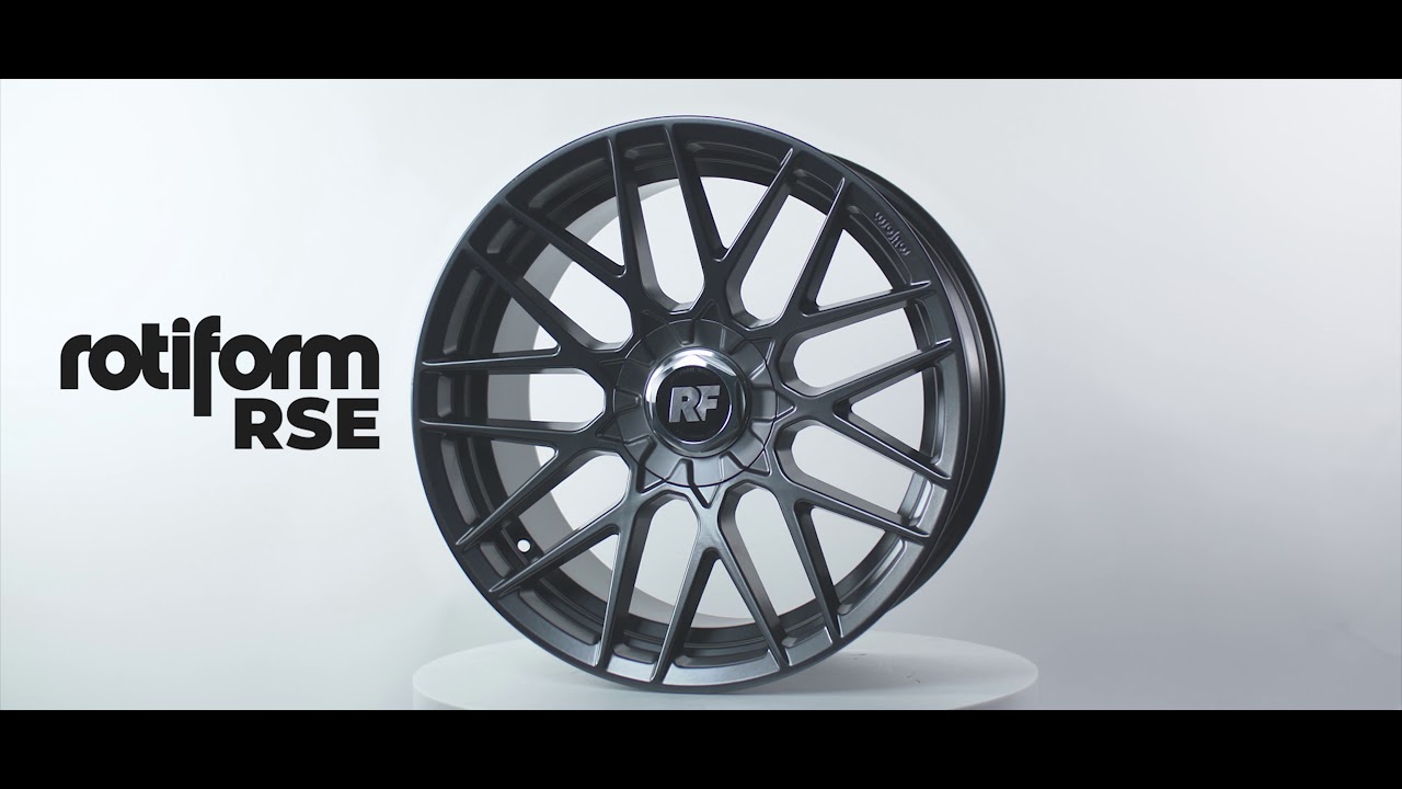 Rotiform RSE in Gunmetal | Wheel Wednesday - YouTube