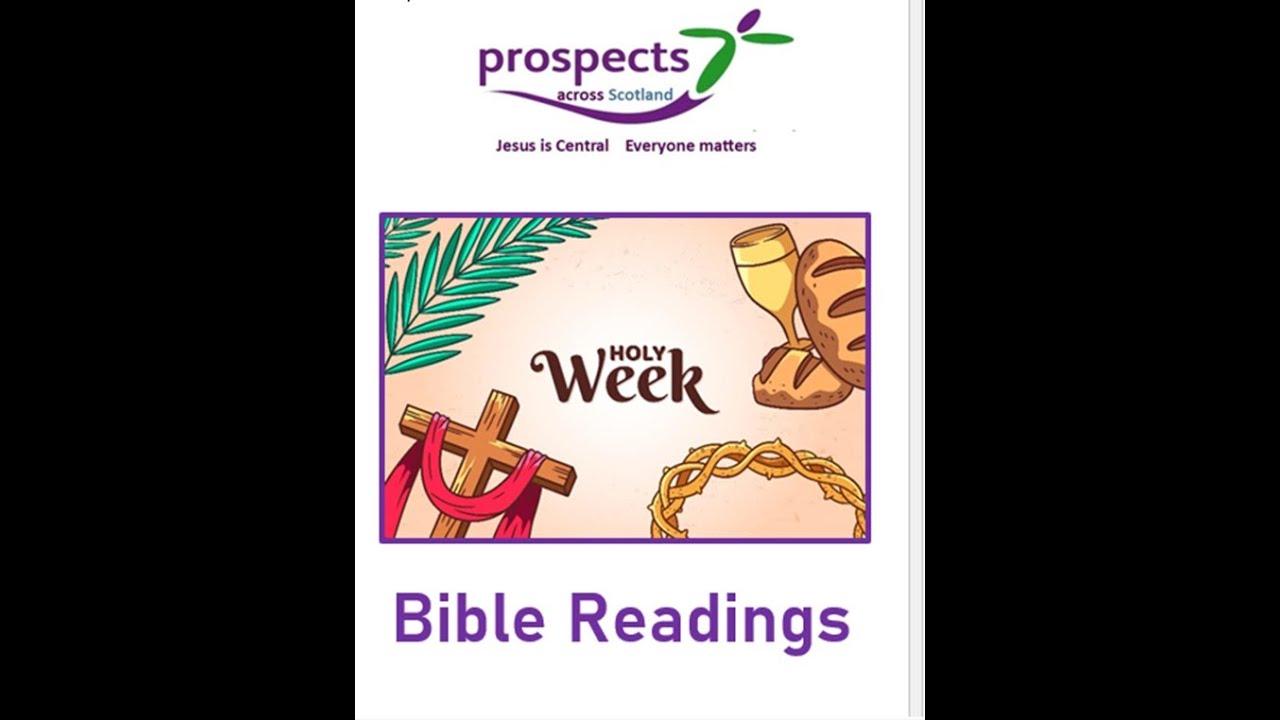 Holy Week Bible Readings - YouTube