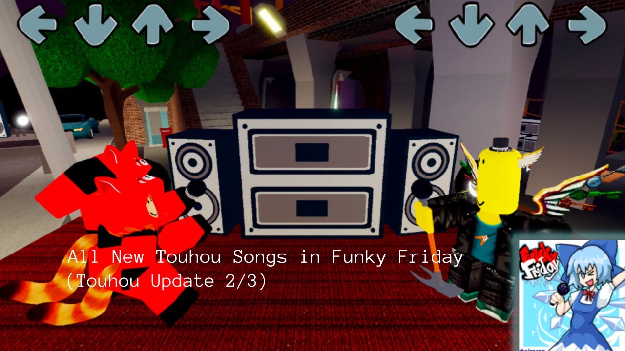 All new Touhou songs in Funky Friday (2/3) - YouTube