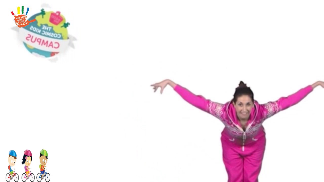 Parrot pose Cosmic Kids yoga posture of the week - YouTube