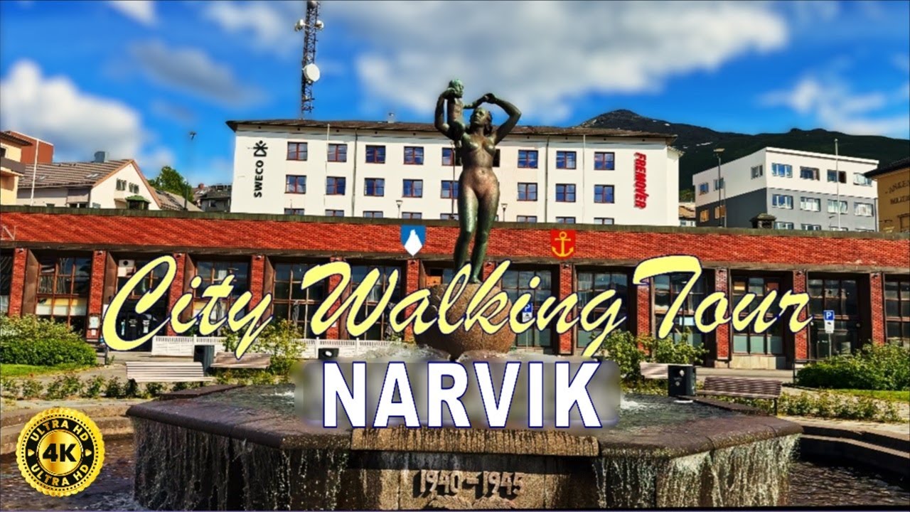 Narvik's Scenic Walk: Summer 2024 Highlights. - YouTube