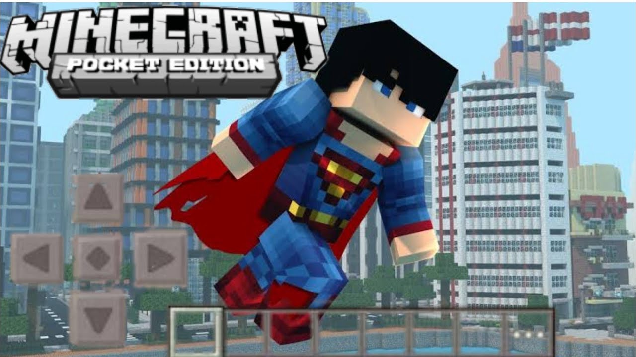 Saiu novo addons/mod do Superman para (Minecraft pe) - YouTube