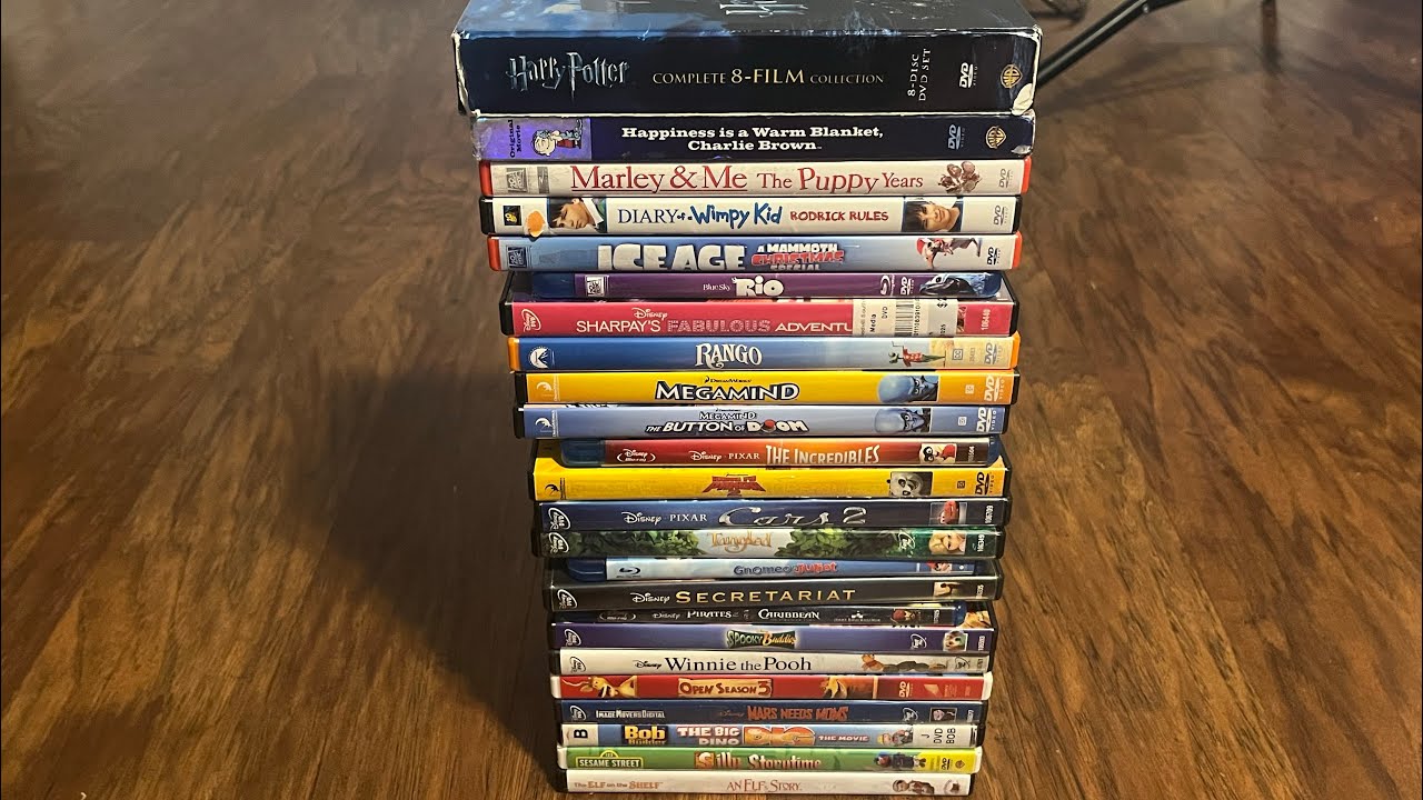 Review of My 2011 DVD Collection - YouTube
