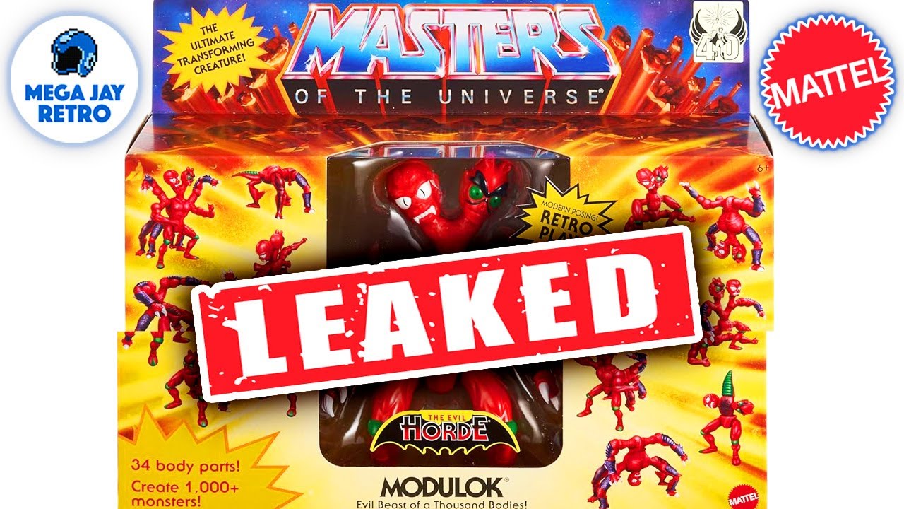 LEAKED! Modulok MOTU Origins Amazon Exclusive - Mega Jay Retro - YouTube