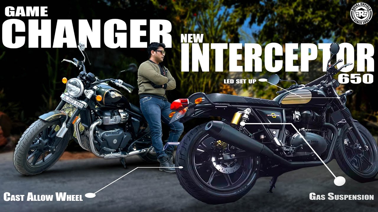 Finally Launched New Interceptor 650 BS6 2023 with Allow Wheel, Led ...