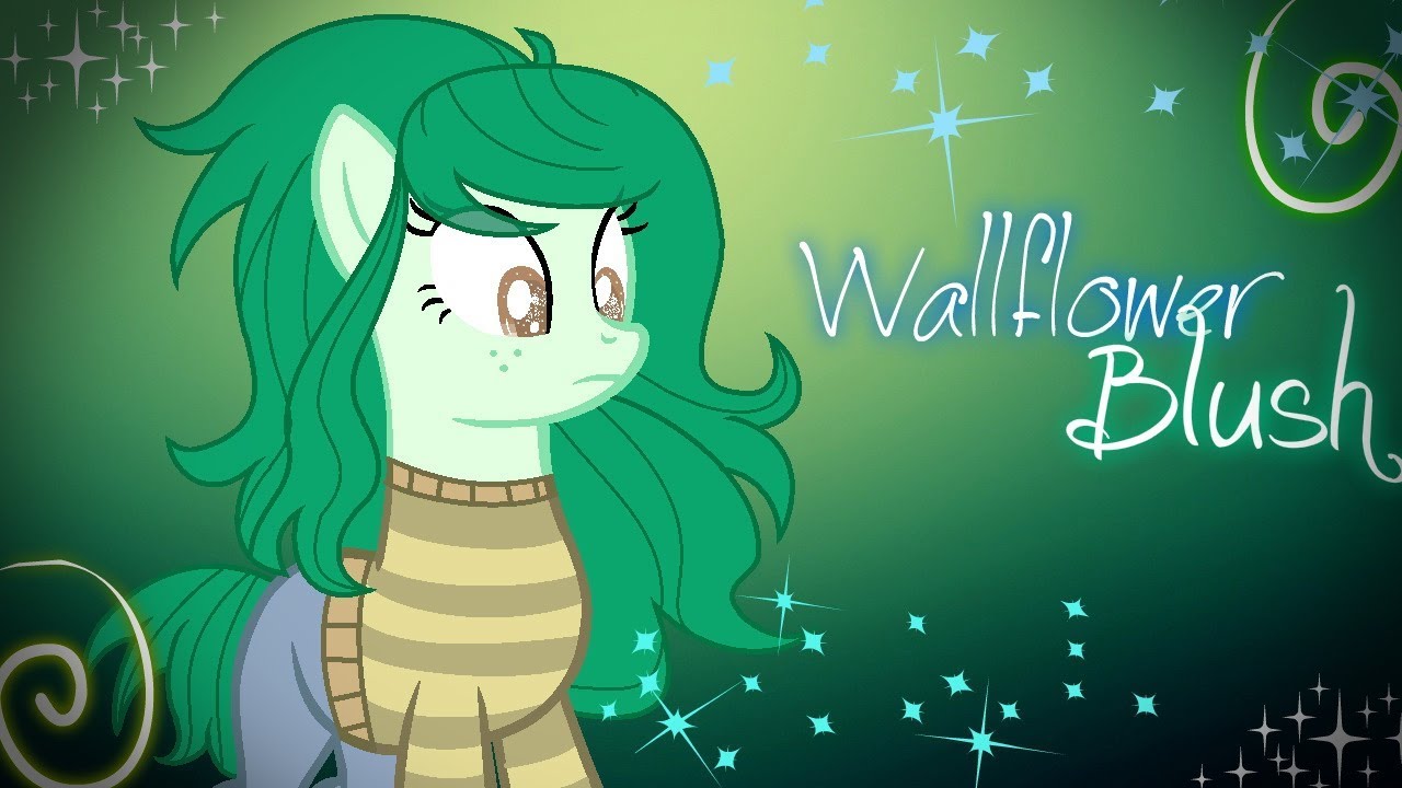 Wallflower Blush as pony|MLP Speedpaint - YouTube