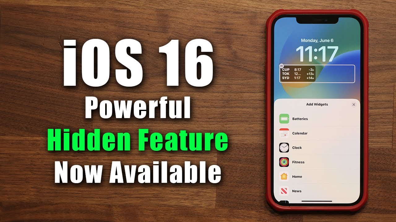 Ios 16 Brings Powerful New Hidden Feature Youtube