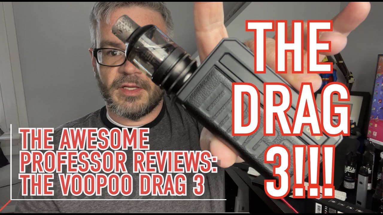 Voopoo Drag 3 Review! TPP Coils Are AMAZING! Please Watch My Tutorial ...
