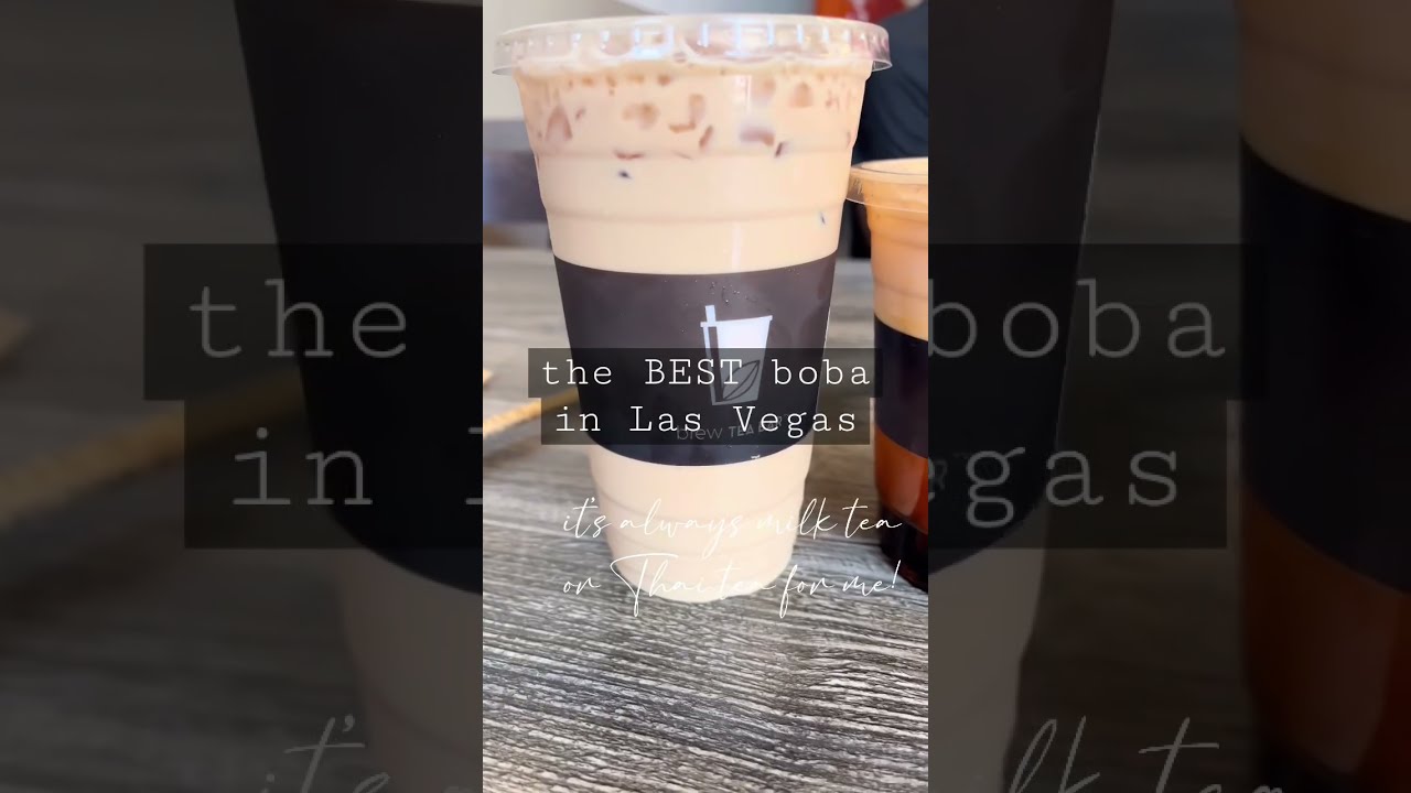 the best boba in Las Vegas | Brew Tea Bar | boba addict - YouTube