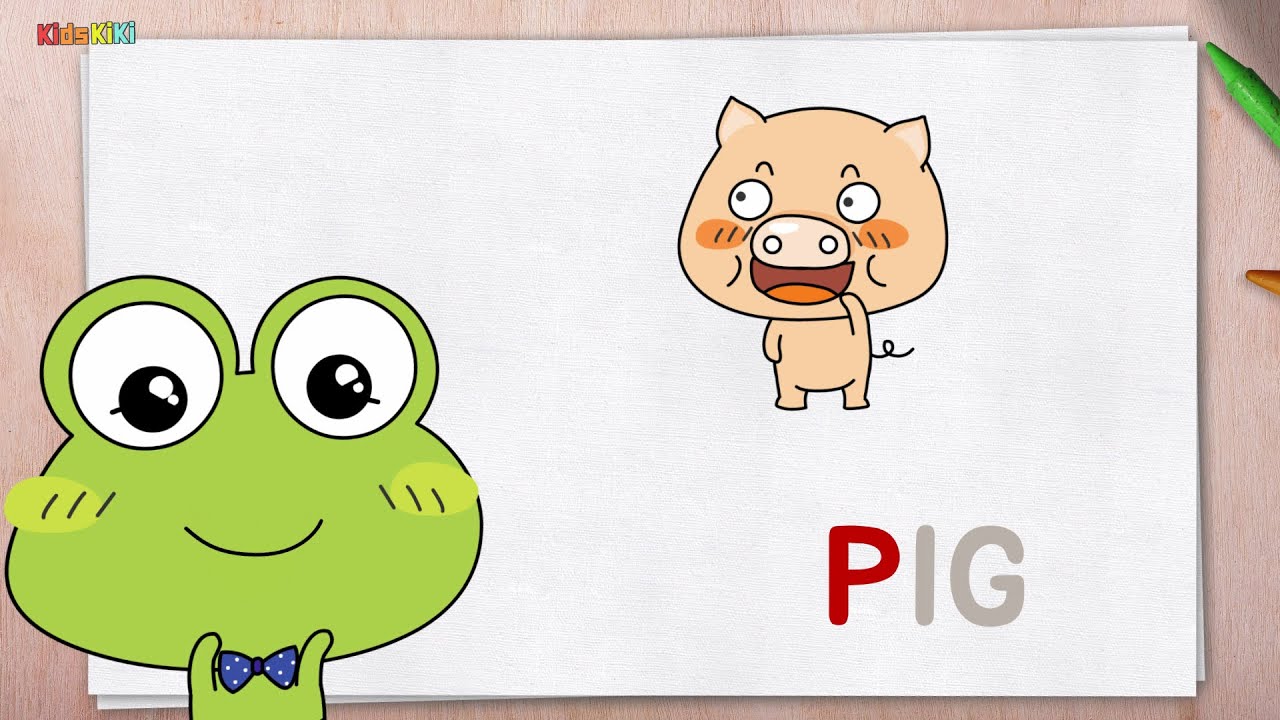 [Aphabet P] Learn the ABC - P is for~ Learn A to Z, UpperCase - YouTube