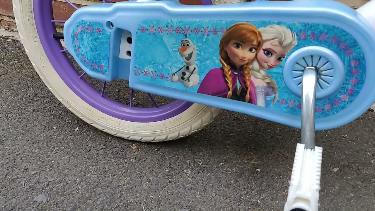 14" DISNEY FROZEN Kids Bike (4505) - YouTube