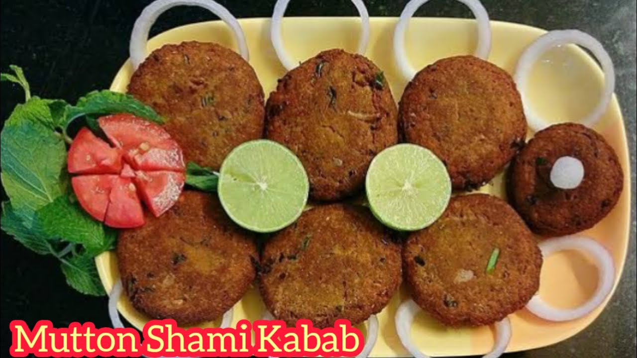 Mutton shami kabab recipe | shami kabab recipe | mutton kabab recipe ...