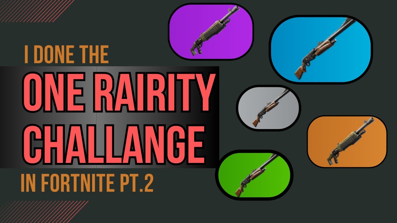 I Done The One Rarity Challenge....again? - YouTube