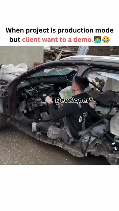 client want demo 🤣 #client #developer #coder #viralshort #coding #codingmemes #developermemes ...