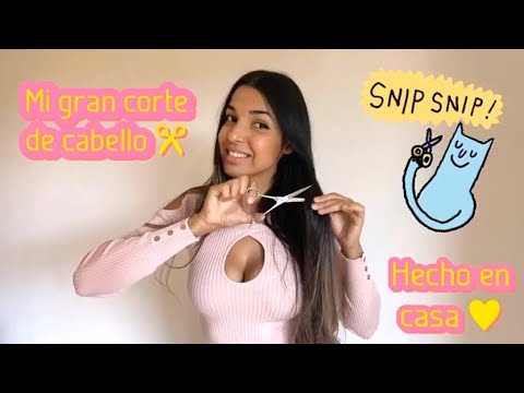 🥴 ¡MI EXTREMO CORTE DE CABELLO! (-18 pulgadas) - YouTube