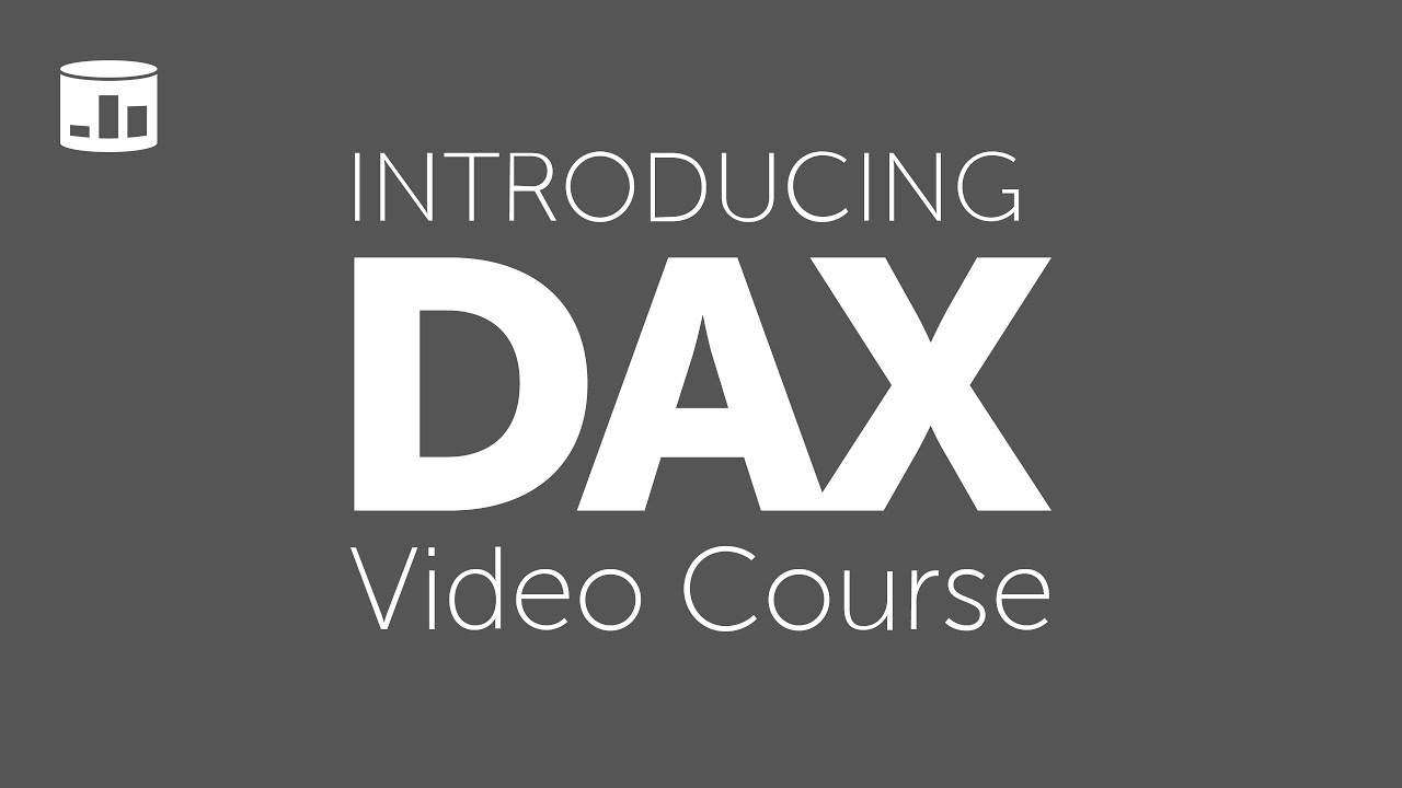 Introducing DAX Video Course (FREE) - YouTube