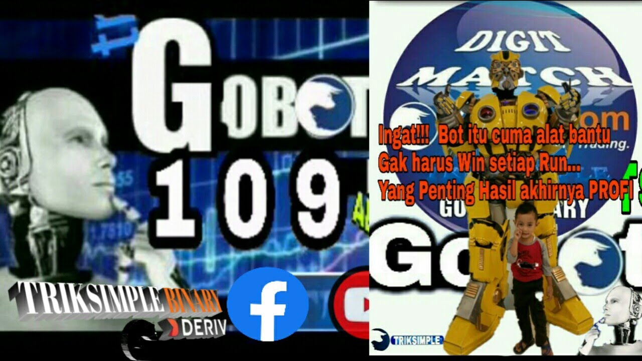 BOT DIGIT MATCH BINARY ONE SHOOT GOBOT TRIGGER STRATEGY - YouTube